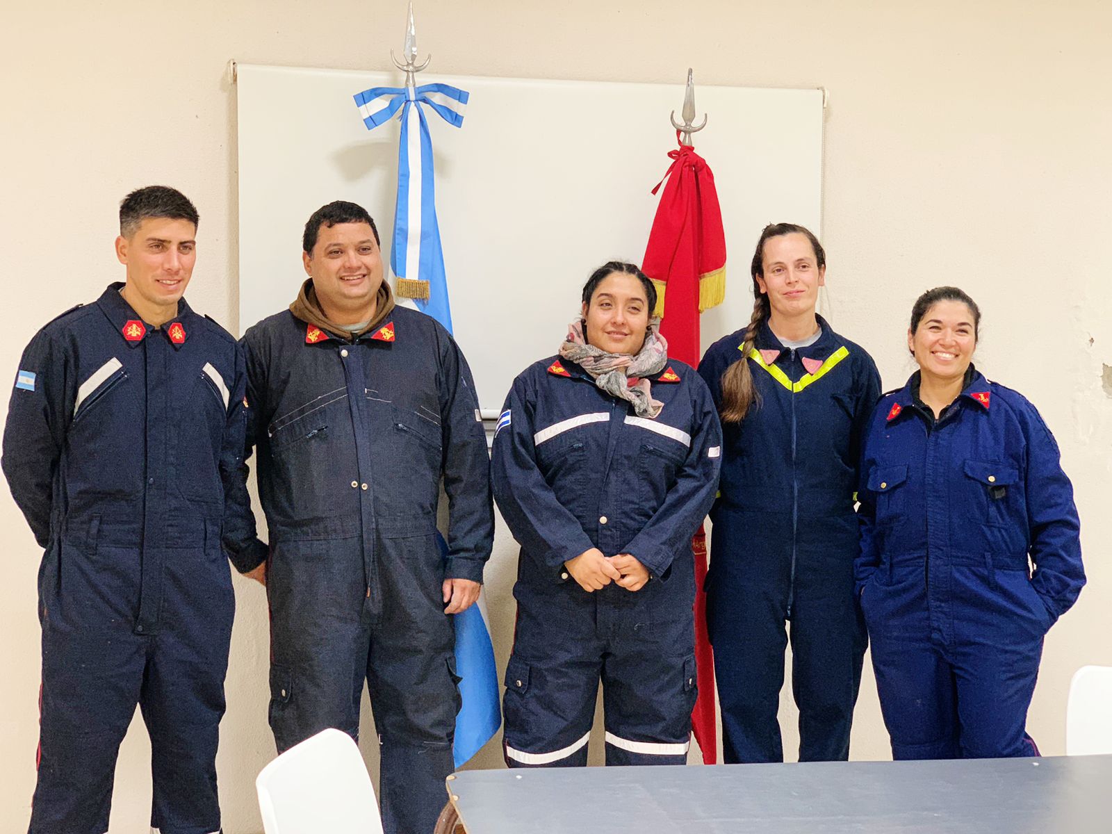 Éxitoso examen final para el ascenso a Bombero Voluntario de Ramallo