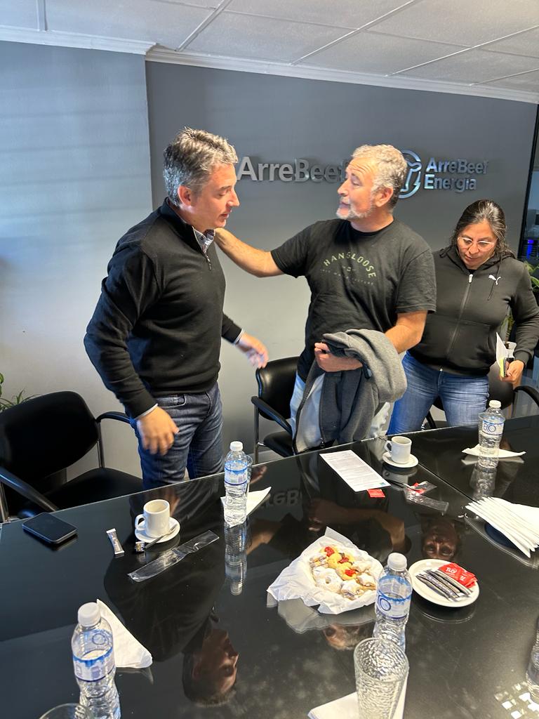 Mauro Poletti se reunió con Hugo Borrel